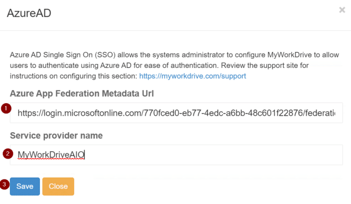 Enterprise Azuread Application For Sso Conditional Access Storage And Office Online Editing