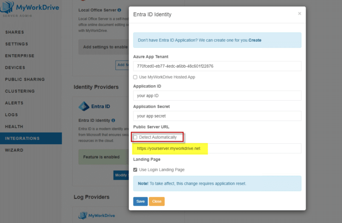 Microsoft Entra Id Signin Error The Redirect Uri Specified Does Not Match Myworkdrive